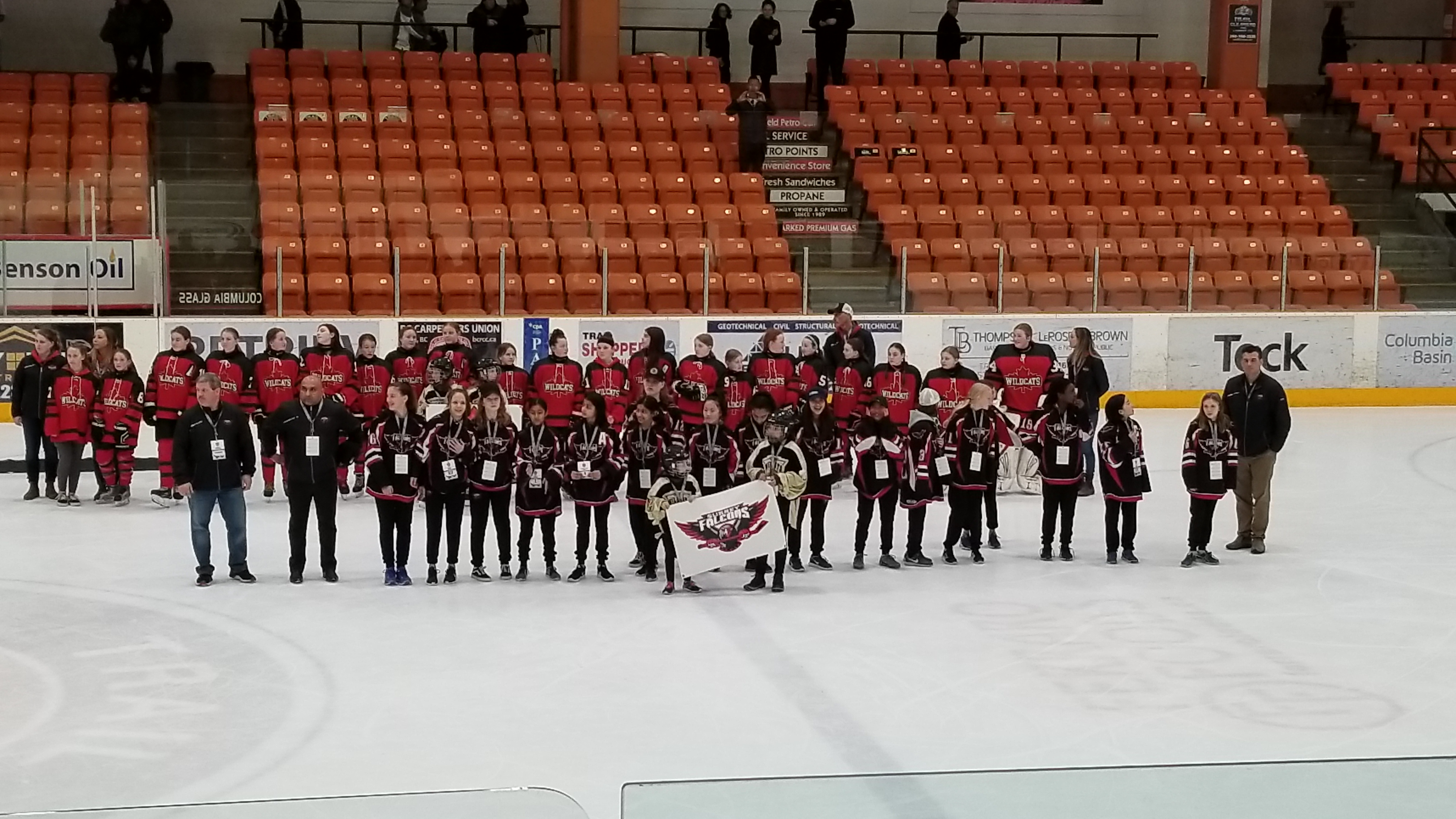 Pee Wee A Win Provincial SILVER - Surrey Female Hockey Association